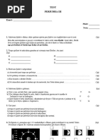 TEST I NDERMJETEM Matematike Vii Tremujori III | PDF