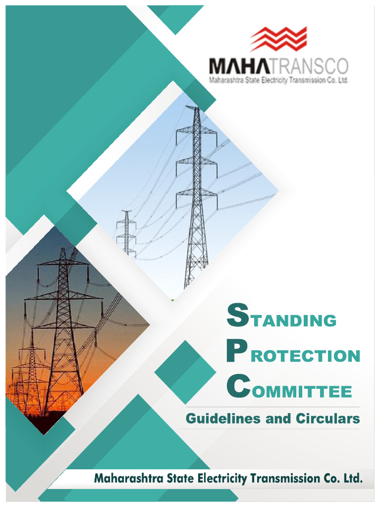 SPC - Guidelines & Circular | PDF | Electrical Substation | Relay