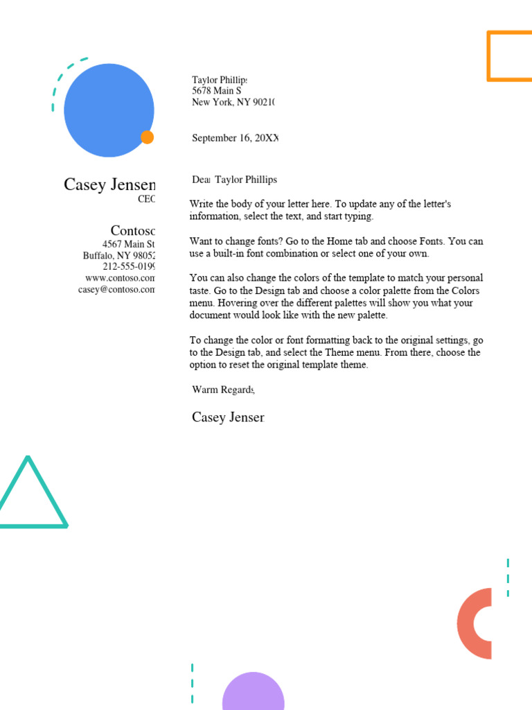 Eighties Letterhead | PDF | Writing | Written Communication