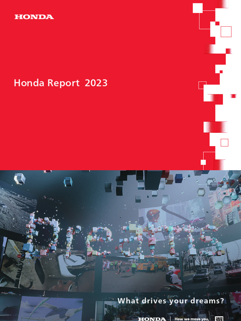 Honda Report 2023 en All | PDF | Strategic Management | Economies