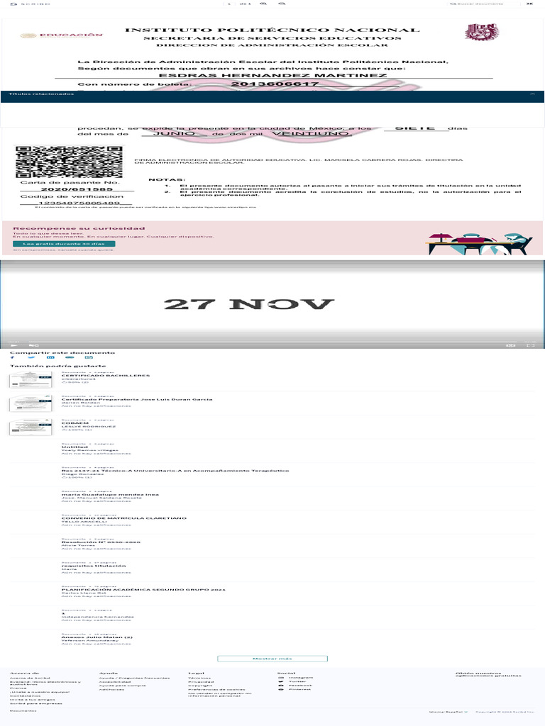 Pasante Ipn - PDF | PDF