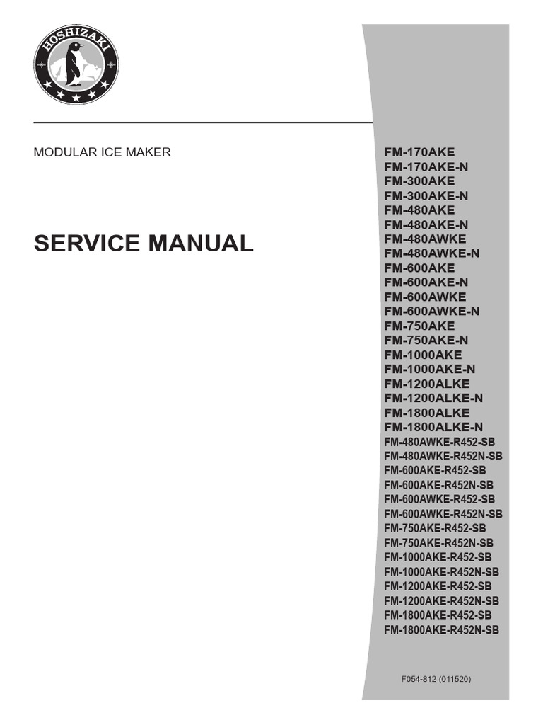 Service FM-300 FM-480 FM600 FM750 FM1000 | PDF | Switch | Thermostat