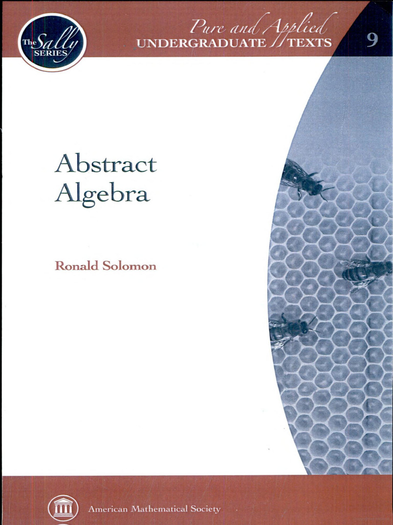 Ronald Solomon Abstract Algebra | PDF