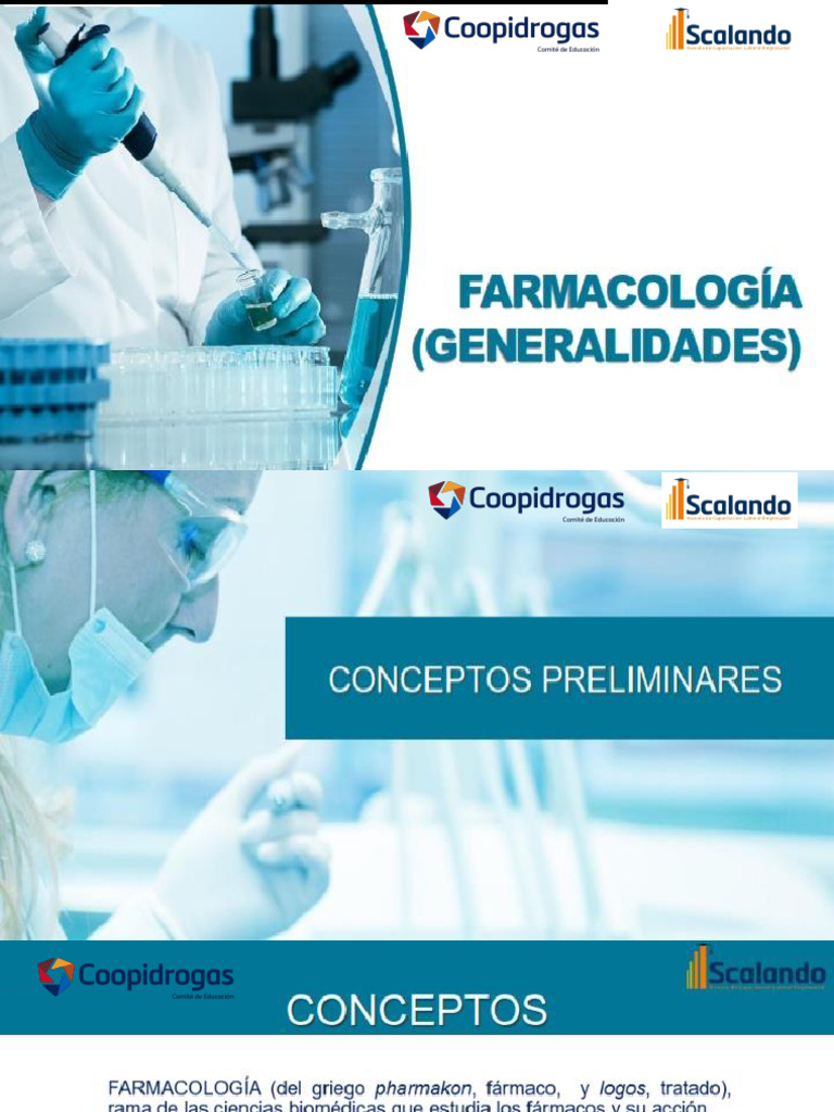 Farmacologia I Generalidades | PDF