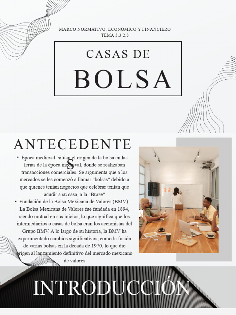 Casas de Bolsa | PDF | Bolsa | Bolsa de Valores
