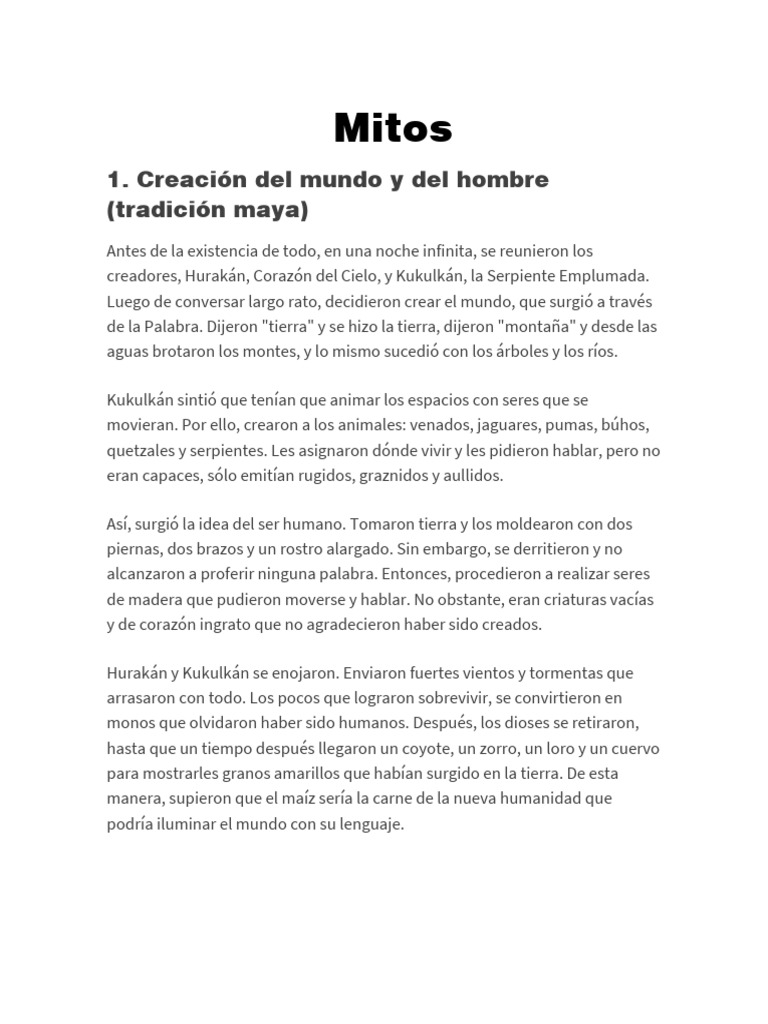 MITOS | PDF