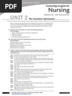 Incentive Spirometer Usage Guide | PDF