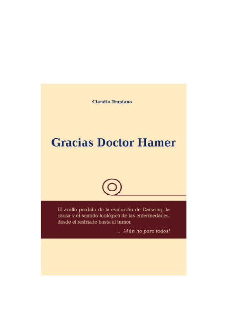 Doctor Hamer | PDF | Psique (psicología) | Conocimiento
