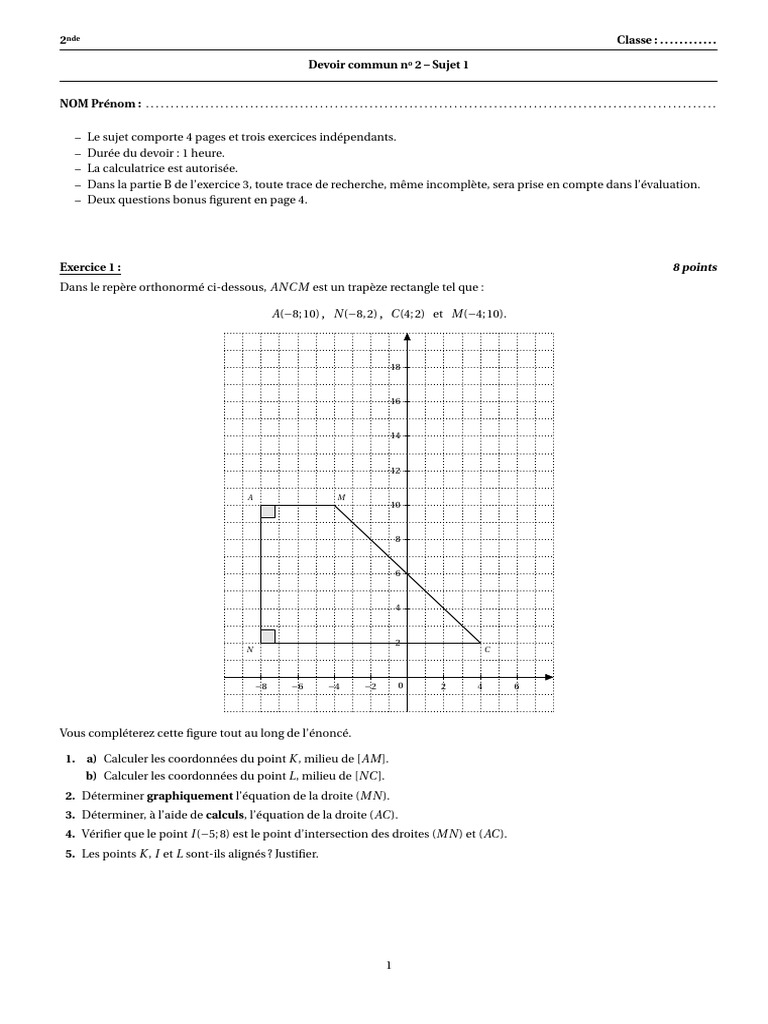 2nde dc2 2018 | PDF | Neige | Sports individuels