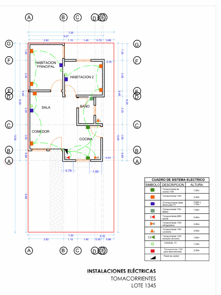 1345 Plano De Tomacorrientes Pdf