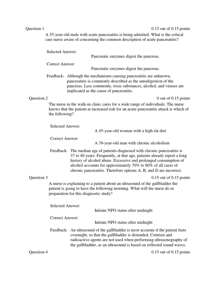 More Med Surg Practice Questions | PDF | Hepatitis | Intravenous Therapy