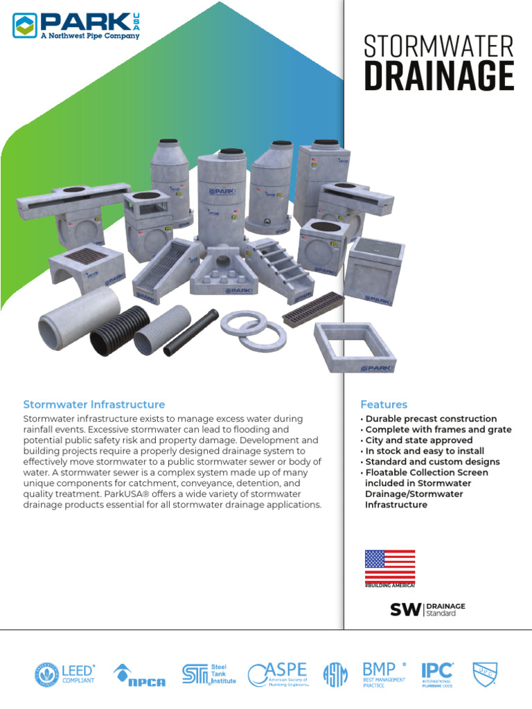 Stormwater Drainage Pdf Storm Drain Stormwater