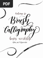 Bianca Mascorro Introductory Calligraphy Guide | PDF | Home & Garden