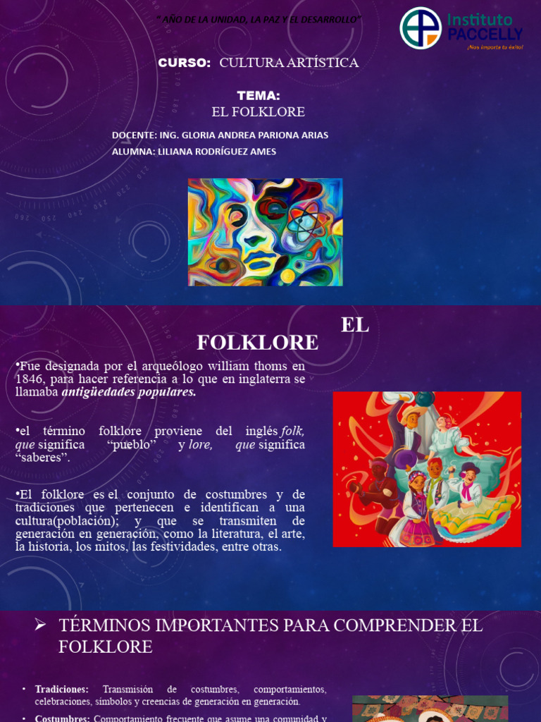 Arte Diapositiva | PDF | Folklore | Tradiciones