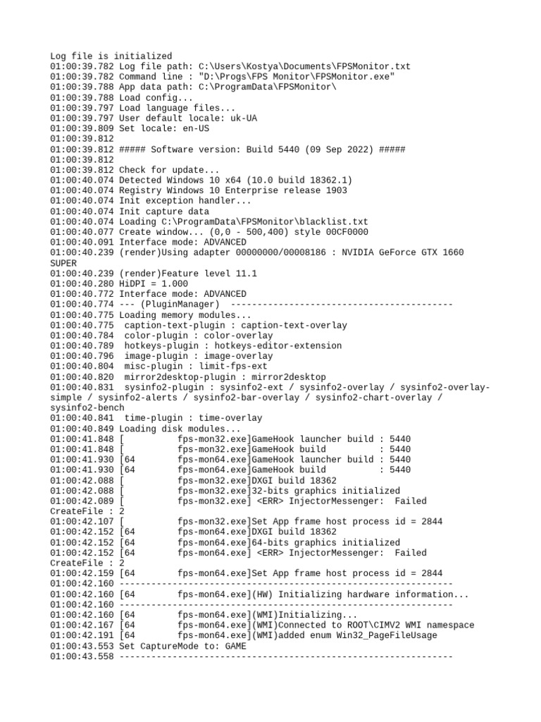 FPSMonitor | Download Free PDF | Graphics Processing Unit | Windows 10