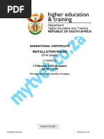 Installation Rules Paper 2 April 2023 Memorandum | PDF | Components ...