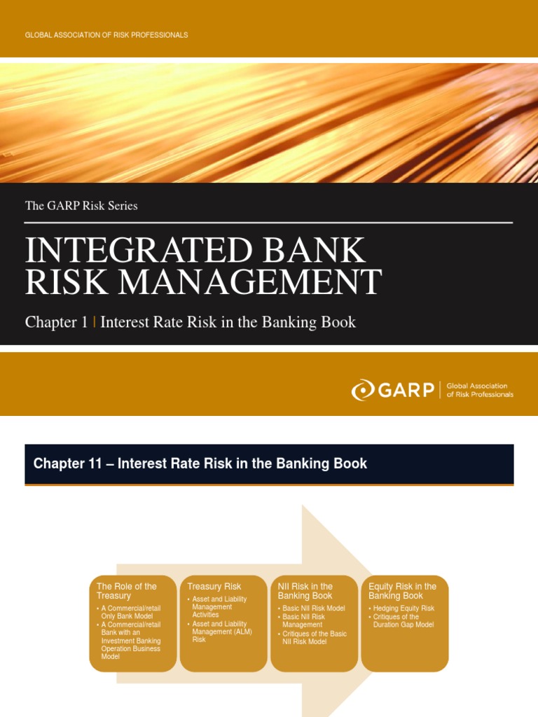 Integrated Bank Risk Management: Interest Rate Risk in The Banking Book ...