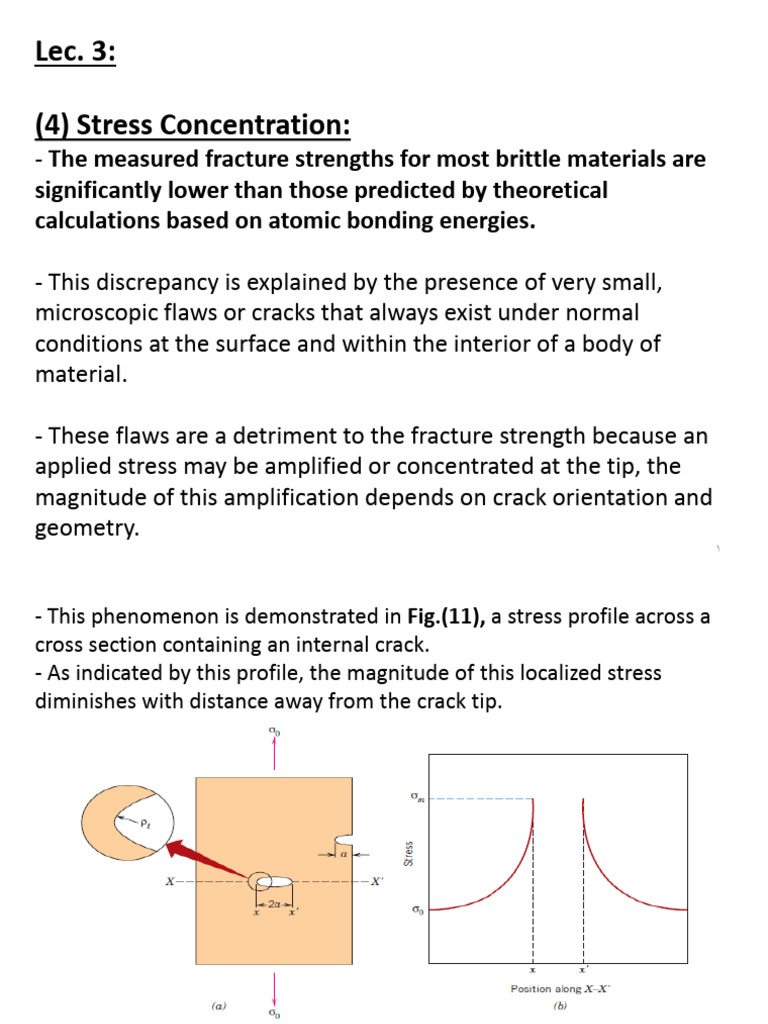 Fracture Mechanics - Lecture 3 | PDF | Fracture | Fracture Mechanics