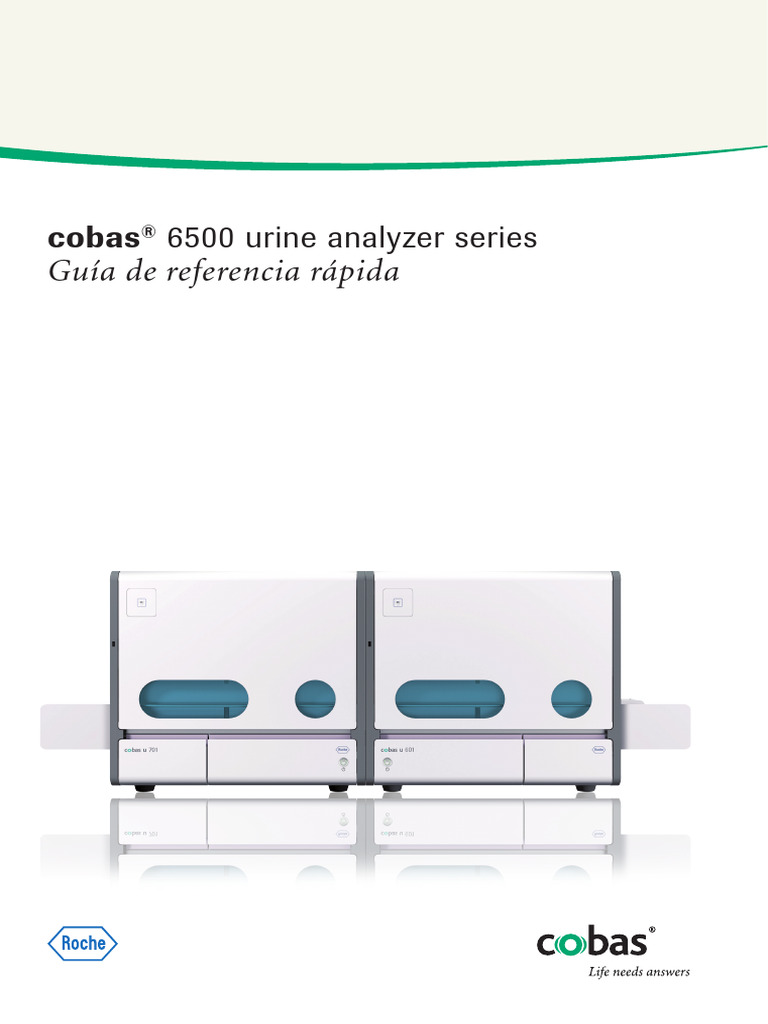 Cobas 6500 Urine Analyzer Series Guía de Referencia Rápida | PDF