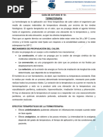 Agentes Térmicos en Fisioterapia: Termoterapia | PDF | Transferencia de ...