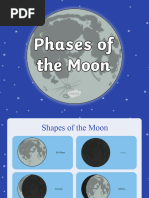 Phases of The Moon | PDF | Science & Mathematics