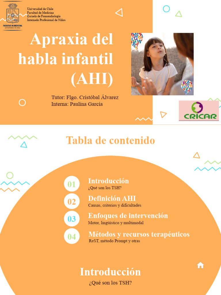 Apraxia Del Habla Infantil | PDF | Sílaba | Neurología Apraxia Del Habla Infantil | PDF | Sílaba | Neurología