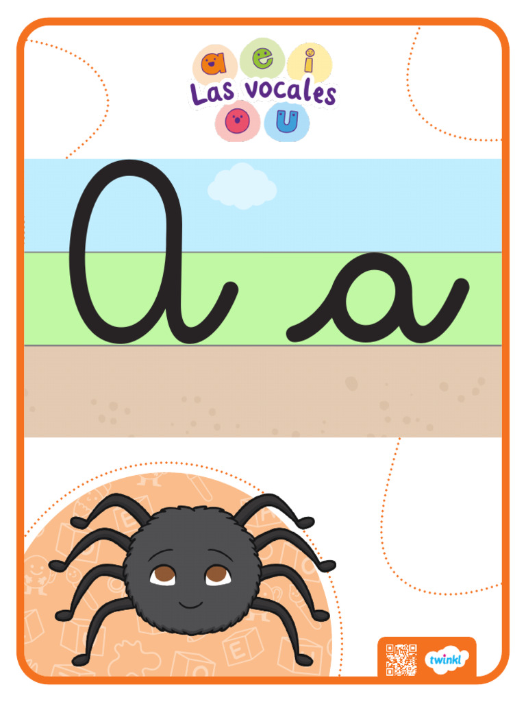 CL L 1695651211 Poster Las Vocales Cielo Pasto y Tierra - Ver - 1 | PDF