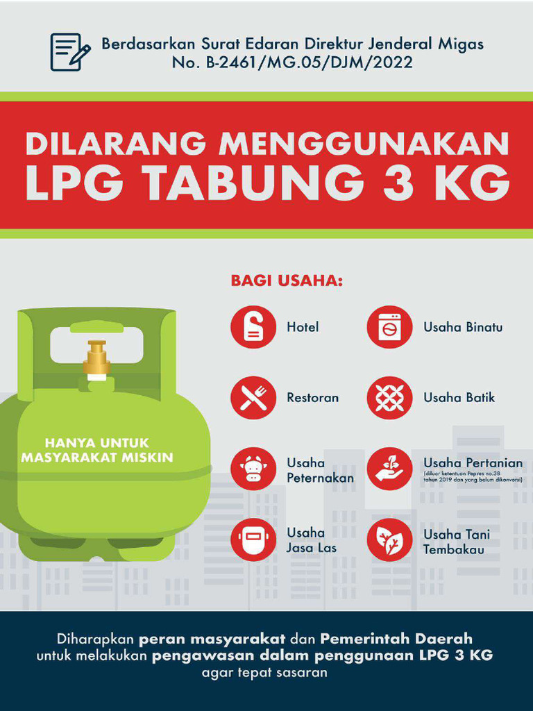 Larangan Menjual LPG 2 | PDF