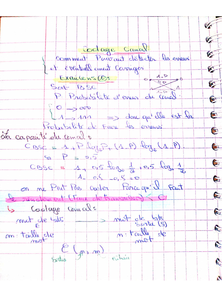 Corrigé TD3 Codage Et Compression | PDF