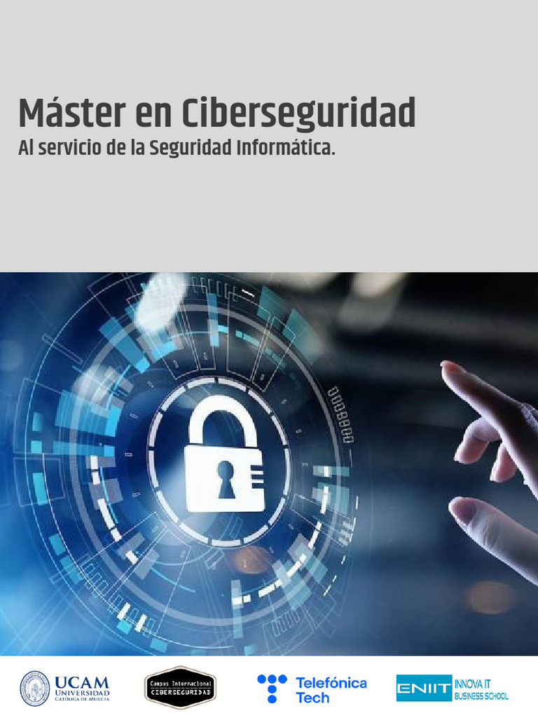 Master en Ciberseguridad | PDF | Seguridad | La seguridad informática