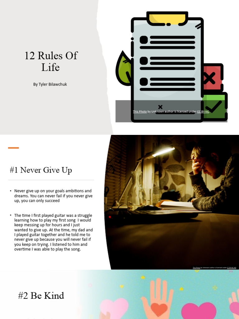 12 Rules of Life | PDF