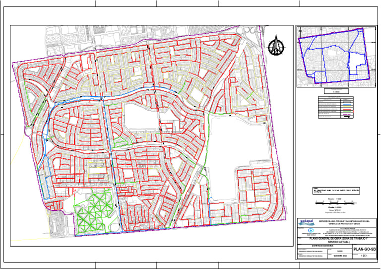 Plano General de Obra-PLANO GENERAL | PDF