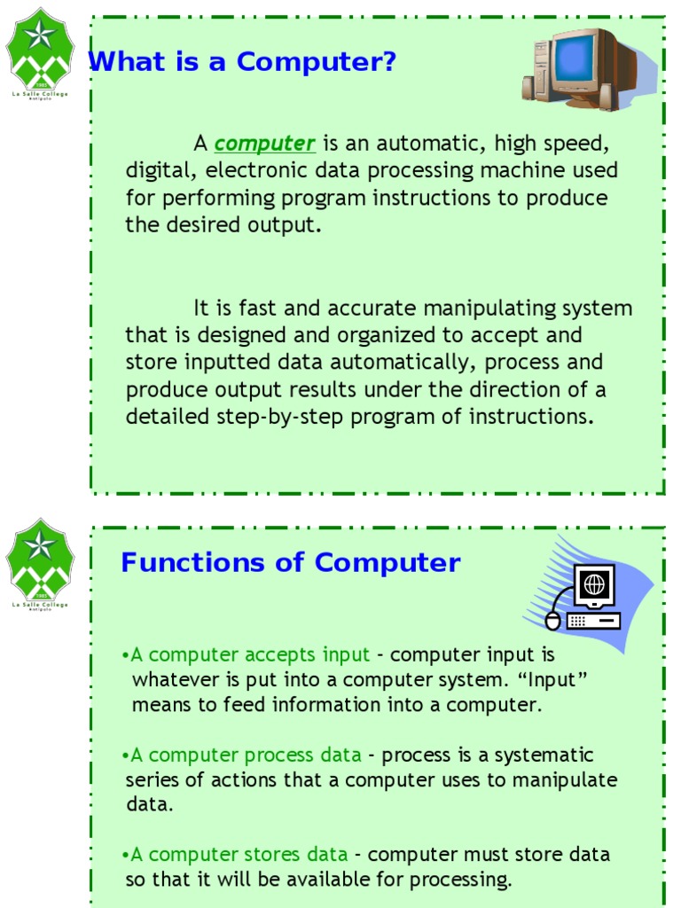 Computer 9 Components of Computer System | PDF | Computer Program ...