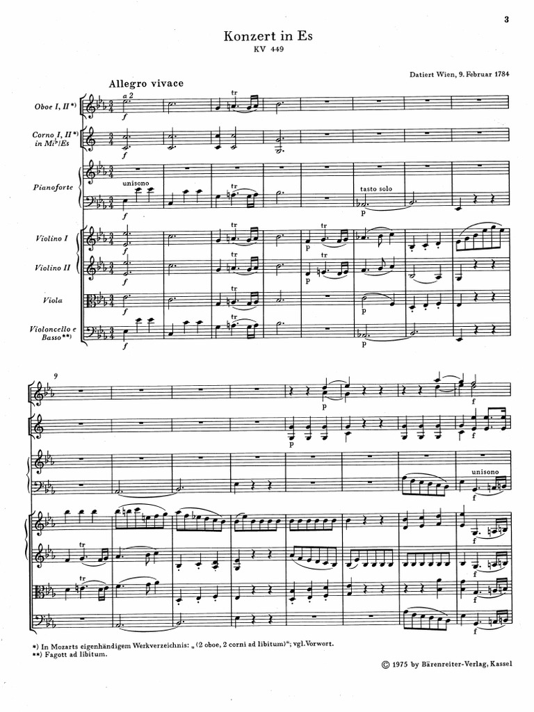 IMSLP561348-PMLP15371-Mozart, Wofgang Amadeus-NMA 05 15-4-01 KV 449 Scan | PDF
