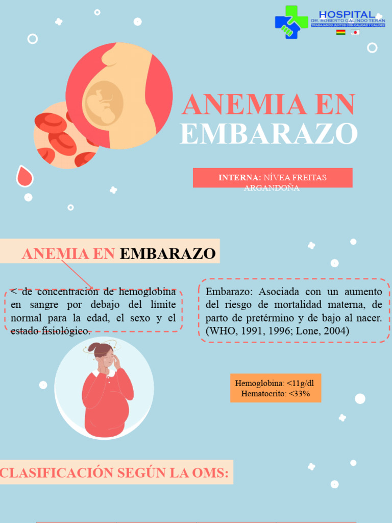 Anemia en el Embarazo: Causas y Prevención | PDF | Vitamina B12 | El ...