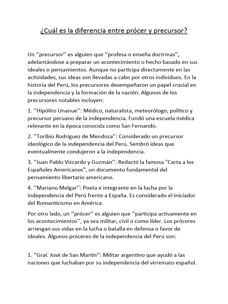 Qué Es Un Precursor | PDF