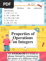 Properties of Rational Numbers | PDF
