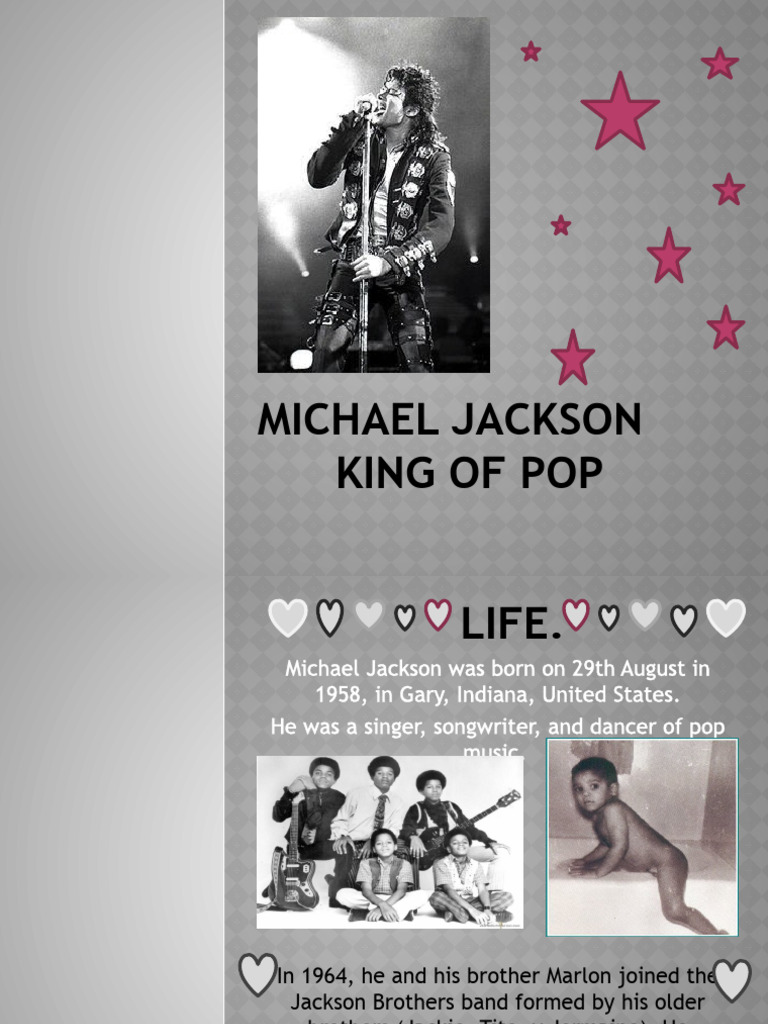 MICHAEL JACKSON Powerpoint | PDF