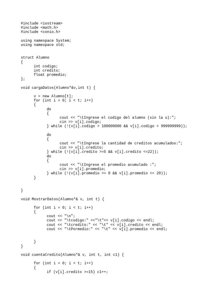 Avance Ejercicio 3 Hoja 01 Structs | PDF | Ingeniería de software ... Avance Ejercicio 3 Hoja 01 Structs | PDF | Ingeniería de software ...