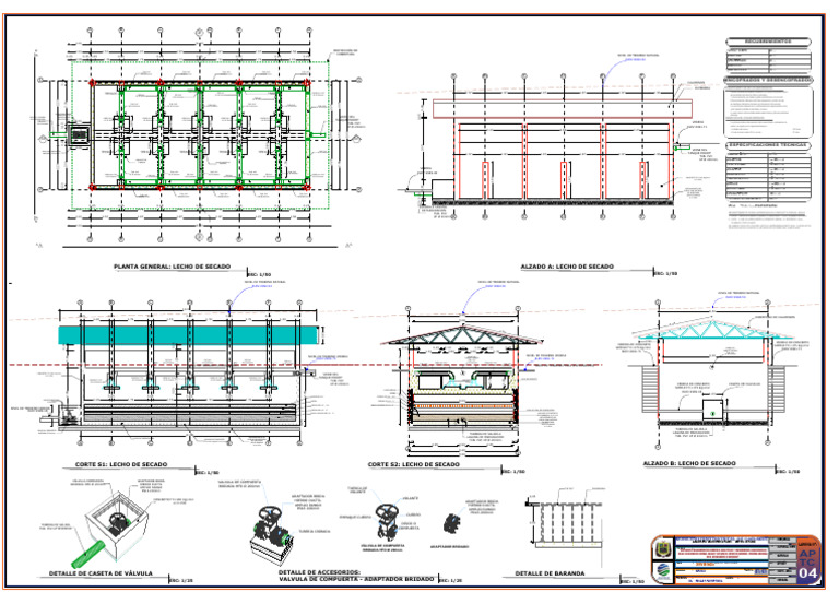 11.4.5.-Arquitectura Lecho de Secado de Lodos - Carumas APTC-04 (A1 ...
