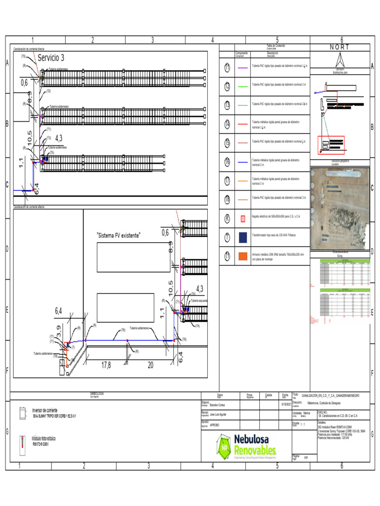 Canalizaciones en C.A. - Ganadera Monegro - Rev. 0.2 | PDF | Cantidades fisicas | Electromagnetismo