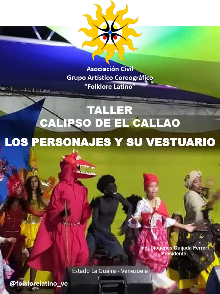 Calipso de El Callao - Personajes y Vestuarios | PDF | Carnaval | Venezuela