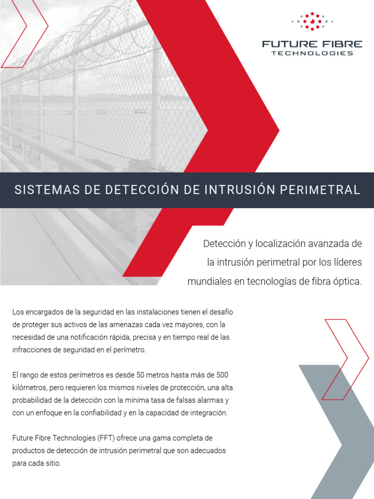 FFT NEW Perimeter Brochure Letter ES WEB | PDF | Fibra óptica ...