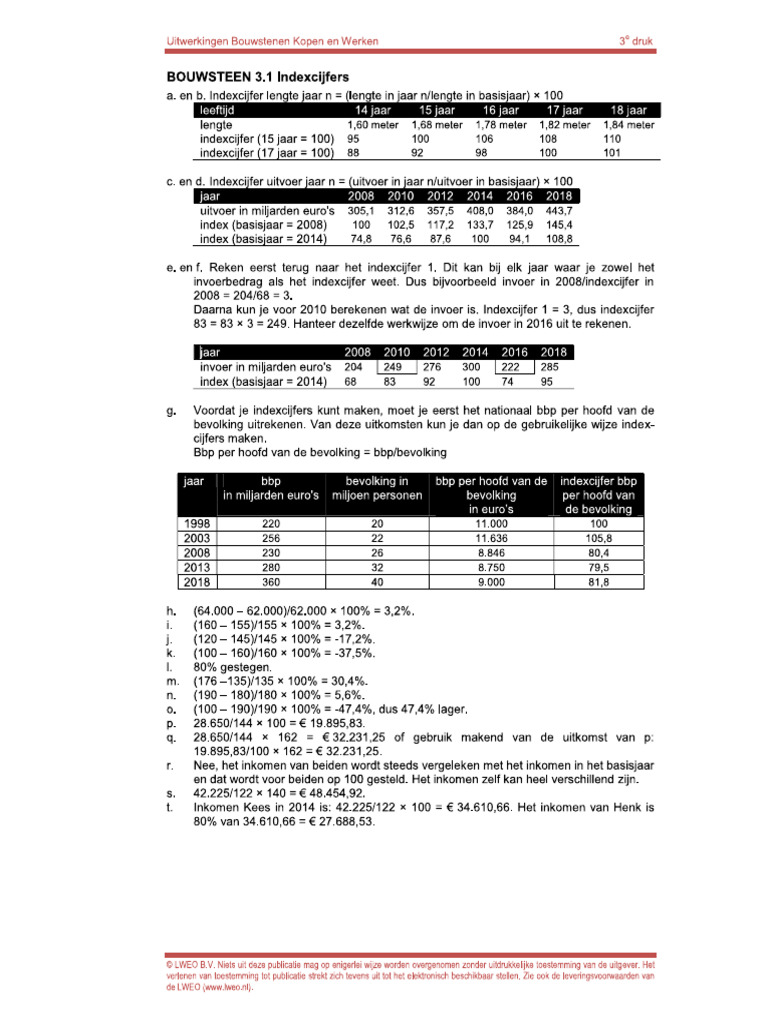 Bouwsteen 3-1 en 3-1 | PDF