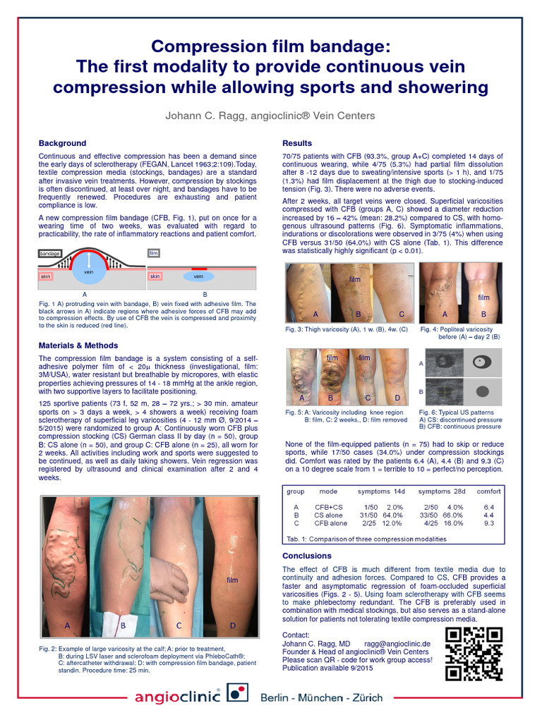 Compression Film Bandage | PDF | Varicose Veins | Medical Treatments