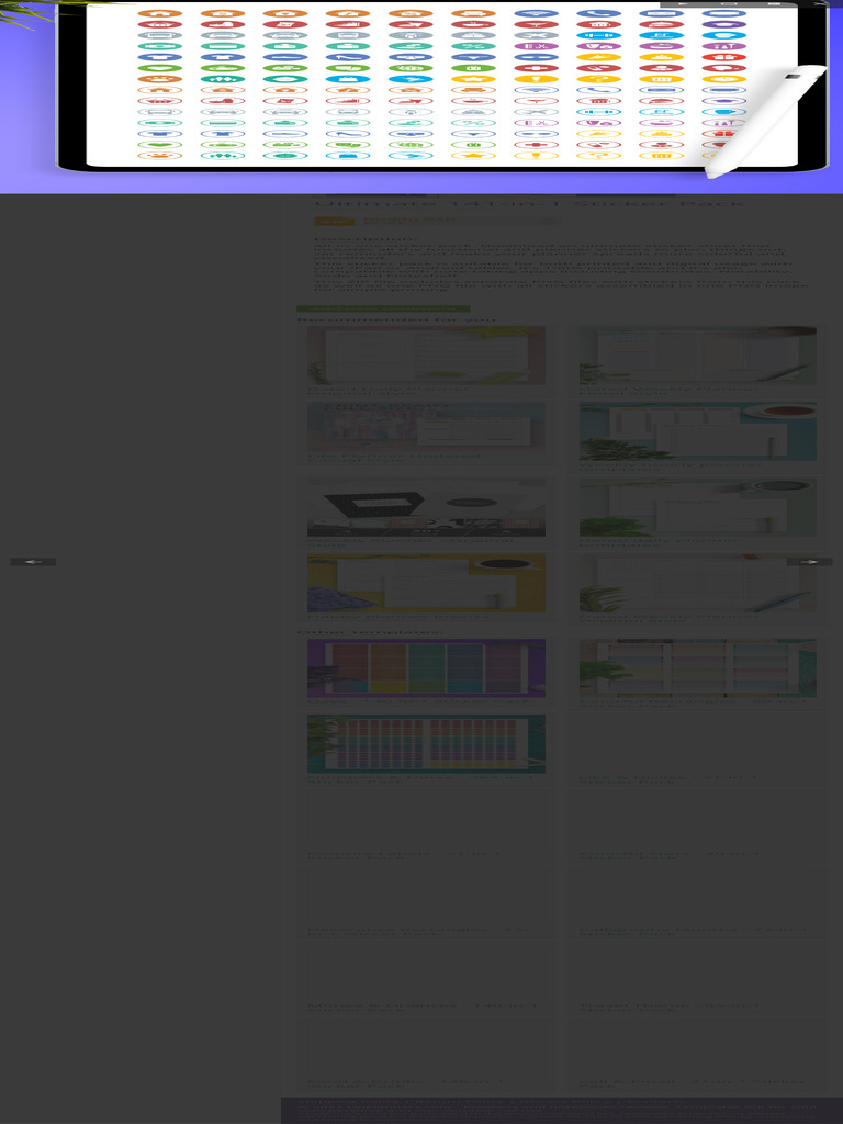 Ultimate 141-in-1 Sticker Pack Download | PDF | Mobile Software | Computing