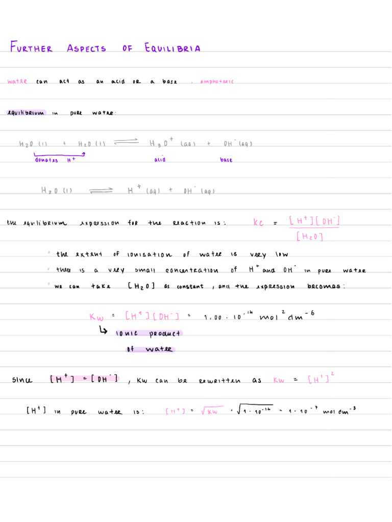 Further Aspects of Equilibria | PDF | Buffer Solution | Ph