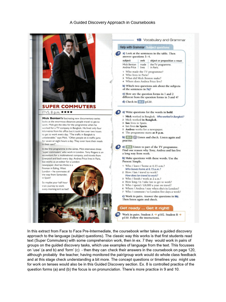 Guided Discovery in Language Learning | PDF