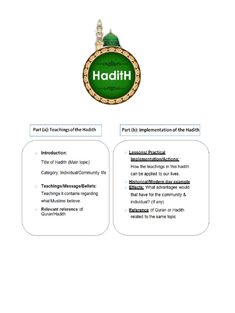 Hadith (All 20 Hadiths) | PDF | Hadith | Jihad