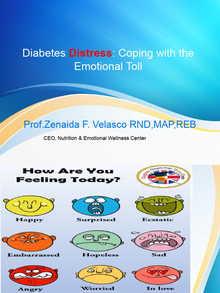 Diabetes Distress | PDF | Cognitive Behavioral Therapy | Diabetes